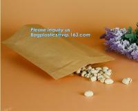 China Kraft Matte Custom Printed Retail Paper Gift Bag For Shopping,bakery paper bag / Food grade bread packaging bags, Recycl for sale