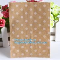 China Brown Kraft Paper Bags Gift Food Bread Candy Wedding Party Bags,Foil Lined Kraft Design Paper Window Bread Bags for food for sale