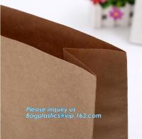 China nature brown Kraft bread packaging paper bags,Brand paper bag machine making paper bag paper bread bag, BAGPLASTICS, LTD for sale