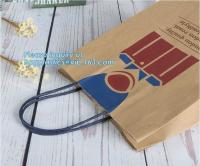China fancy custom printed packaging paper gift bags,Security Seal Easy Tear PLA Biodegradable Stand Up Kraft Paper Bread Bag for sale