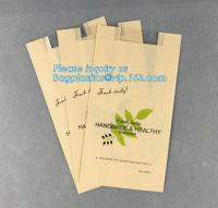 China bread paper craft bag,Best Selling Free Sample Handle Custom Design Logo Paper Food Bread Bag,Food grade printed bakery for sale