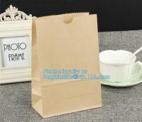 China China Suppliers Wholesales Customized Shopping Gift Printed Craft Bread Packaging Paper Bag With Handle, bagplastics, ba for sale