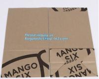 China paper bags with flat handle,cement packaging paper bags , strong brown paper bags,Take out brown kraft paper bread bag f for sale