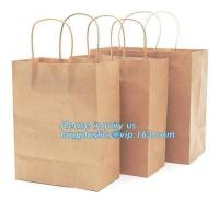 China Chinese Supplier Hot Sell Brown Kraft Lunch Bread Packaging Customized Paper Bag For Promotion,New Design Kraft Paper Br for sale