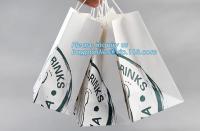 China fast food packaging grcoery brown kraft paper shopping carry bags with handles,take away fast food kraft paper bag, bage for sale