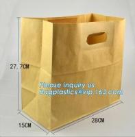 China Sandwich Toast Bread Packing Bags,Personalized Baking Food Bread Packaging Disposable Kraft Paper Bag With Logo Print Fo for sale