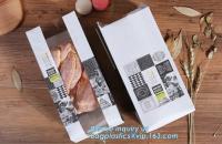 China Custom without handle bread packaging kraft paper bags for food,Brown Kraft Paper Bag Baking Bread Packaging Food Paper for sale