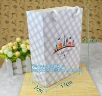 China Bread Art Packing Kraft Paper Bag,Food Grade disposable Paper Bag With Logo Print,Beautiful printing Food grade package for sale