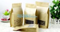 China Custom Printing Recycled Brown Kraft Paper Bags,Custom Printed Factory Glassine Paper Bread Small Brown Bag, bagease for sale