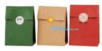 China promotion gift bag bagease kraft paper bag fast food paper bag,take away fast food grade brown bread low cost paper ba for sale