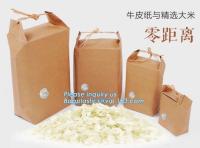 China 25kg kraft paper bag Cement,Flour,Rice,Fertilizer,Food,Feed Bag,customized logo printing durable moisture proof,bagease for sale