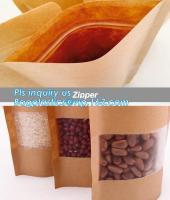 China ZIP LOCK, ZIP SEAL, ZIPPER SEAL, Custom bread paper bag, fast food packaging bag, cookie packaging bag, STAND UP k for sale