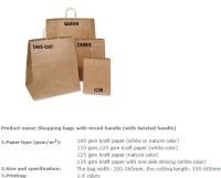 China Luxury Foldable Custom Logo Printing Tote Carrier Christmas Gift Paper Bag With Flat Bottom,carrier handle luxury wine b for sale