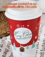 China disposable paper cup with custom logo print,Single Wall Paper Coffee Cup with Lids,Custom logo Printed Disposable Single for sale