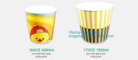 China POPCORN PAPER BOX, POPCORN CUP, CHICKEN BOX, CUSTOM BRANDING,24OZ, 32OZ,46OZ,TAKE OUT PACKAGE, KRAFT PAPER CUP, LID, PAC for sale