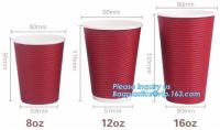 China 12oz PLA paper cup from China supplier,double wall paper cup printed disposable paper cup for coffee, BAGPLASTICS, BAGEA for sale