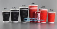 China double wall paper coffee cup_ custom printed disposable coffee paper cup with lids,Disposable Paper Coffee Cup Custom Pa for sale