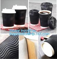 China double wall paper coffee cup_ custom printed disposable coffee paper cup with lids,Disposable Paper Coffee Cup Custom Pa for sale