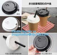 China Custom logo printed disposable double wall hot bamboo coffee paper cup with lid,Biodegradable take away double wall coff for sale