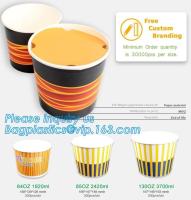 China Biodegradable coffee paper cup with lid custom printed paper cup,3oz 5oz 6oz 8oz ice cream paper cup and paper lid pack for sale