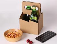 China Wine bottle carrier, disposable paper holder,newspaper holder recycling,take away coffee cup carrier, handy, handle pac for sale