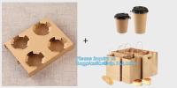 China Manufacturer Disposable Take Away Free Samples 4 Paper Cup Holder Tray Carrier,paper holder,newspaper holder recycling,t for sale