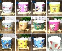 China Disposable Craft single Wall Paper Cup Smoothie Cups With Lid,6oz disposable ice cream paper cup logo printed bowls for for sale
