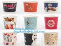 China Biodegradable gelato paper cup 7oz,Top Selling disposable paper cups for icecream ,hot sale icecream paper cup bagease for sale
