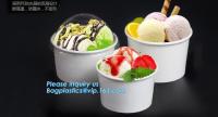 China take away 8oz 4oz 7oz icecream cups with 95mm dome lids,12oz Eco-friendly recycled ice cream paper cup with lid spoon for sale
