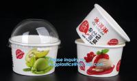 China Customized compostable biodegradable 12 oz dessert icecream ice cream cup with lid for ice cream icecream bagease packa for sale