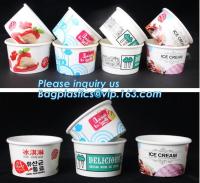 China Customized compostable biodegradable 12 oz dessert icecream ice cream cup with lid for ice cream icecream bagease packa for sale