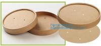 China paper soup cups with paper lids hot soup kraft paper cup,disposable kraft paper soup cup with paper lid,bagease package for sale