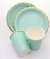 China fancy paper plates,custom printed disposable paper plates,biodegradable eco friendly bagasse plates custom sugarcane dis for sale