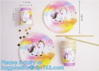 China Unicorn Party Supplies Birthday Party Theme Baby Shower Theme Wedding Party Theme Barchelorette Party Supplies bagease p for sale