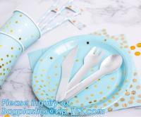 China paper folk, paper knife, paper spoon, paper straw, paper cultery, paper party supplies, paper plate, paper bowl, paper for sale