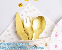 China paper folk, paper knife, paper spoon, paper straw, paper cultery, paper party supplies, paper plate, paper bowl, paper for sale