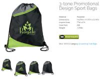 China Custom eco-friendly waterproof folding polyester drawstring bag for shopping，Sublimation Waterproof Polyester Drawstring for sale