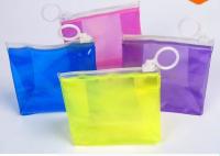 China PVC A3 Document bags, file bags,stationery within mesh PVC clear plastic packaging waterproof zipper document bag/ durab for sale