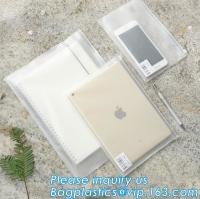 China Custom Printing A4 Size Soft PVC Material Clear Document Bag With Zipper,Travel Document Wallet, PVC Envelop Document Ba for sale