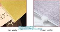 China pencil handbags, makeup bags, School office supplies handle zipper file document bag,creative cartoon transparent froste for sale
