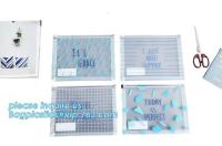 China stationery high quality colorful durable zipper document bag a4 clear plastic pvc stationery file bag with handle pack for sale