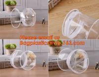 China Hot Sale and High Quality Clear Cylinder Round Tube Packaging Cylinder PVC Packaging Box,Cylinder Packaging box for cosm for sale