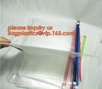 China Office School Supply A4/5/6 Plastic PVC Document Bags With Zipper File Folder Stationery Pen Bag For Office School Suppl for sale