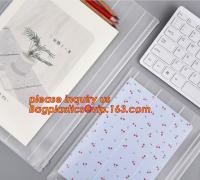 China custom clear a4 a5 pu pvc plastic document bag,Custom Imprint Clear Zipper PVC Mesh Bag A5 Document Bag PVC File Folder for sale