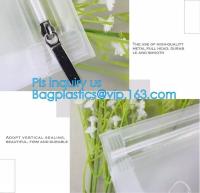 China zipper slider, seal, cosmetic bag, presentation Envelope A4 PP PVC button document bag,file bag office supplies bag pvc for sale