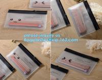 China Custom made cheap PVC document bag, 70D PVC document holder ,envelop travel document pouch bag,Documents Bags For Studen for sale