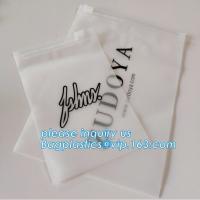 China Top Quality EVA PE OPP Bio Degradable T Shirt Bag, OEM Printed Slider Zip Packaging Plastic Bags For Tshirt Swimwear for sale