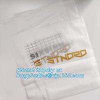 China CPE Slider Top Zipper Bag For Swimwear Custom Printed Clothes Packaging Frosted Poly Bags,frosted slider zipper lock pla for sale