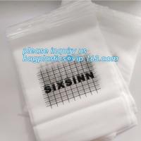 China CPE Slider Top Zipper Bag For Swimwear Custom Printed Clothes Packaging Frosted Poly Bags,frosted slider zipper lock pla for sale