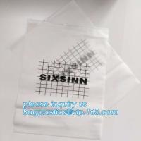 China CPE Slider Top Zipper Bag For Swimwear Custom Printed Clothes Packaging Frosted Poly Bags,frosted slider zipper lock pla for sale
